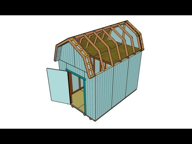 🛠 How to build a barn shed roof - 🎥 Learn more ️