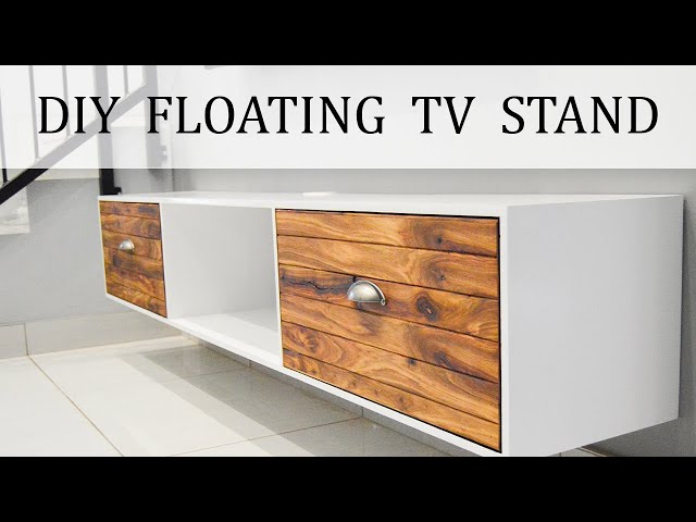 DIY Floating TV Stand - How To Build Your Own » Woodworking Ideas & How ...