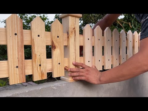 How To Build Your Own Fence From A Pallet » Woodworking Ideas & How to ...
